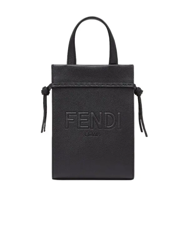 Fendi Go To Mini Tote Bag - Black