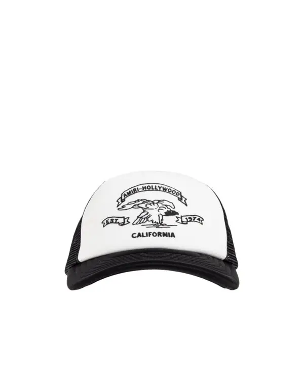 Amiri Mesh-panelled Baseball Cap - White