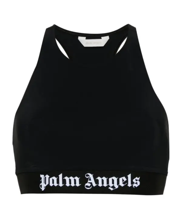Palm Angels Logo Vest - Black