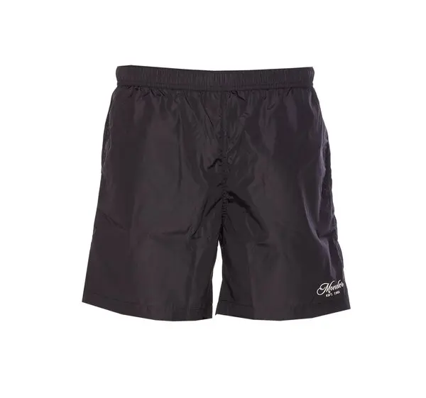 Moncler Logo Detail Swim Shorts - Black