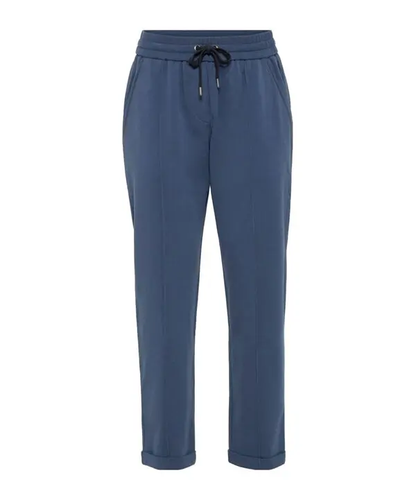 Brunello Cucinelli Drawstring Track Pants - Indigo
