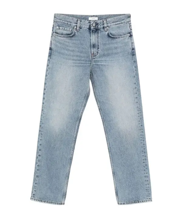 TOTEME Straight Leg Jeans - Light Blue