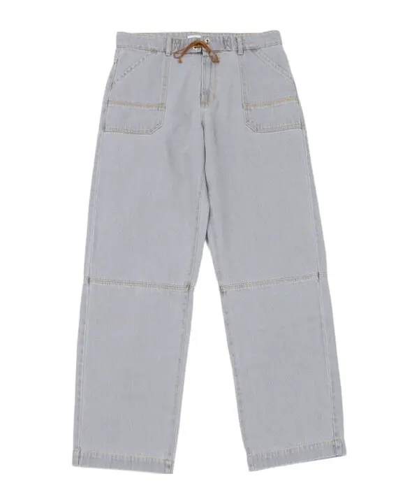 Gimaguas Mitch Drawstring Pocket Jeans - Gray