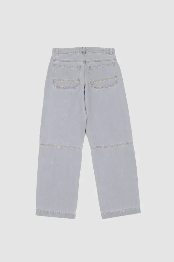 Gimaguas Mitch Drawstring Pocket Jeans - Gray