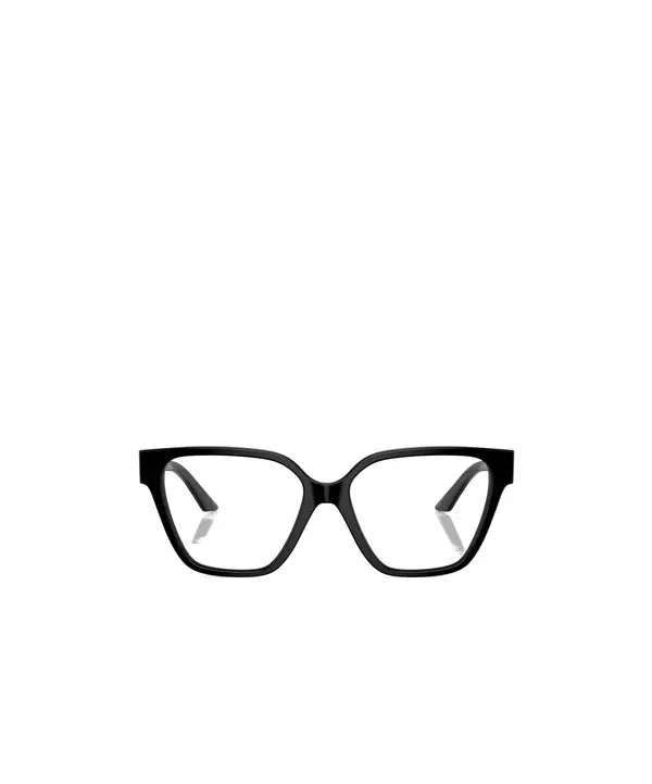 Versace Wayfarer Frame Eyeglasses - Black