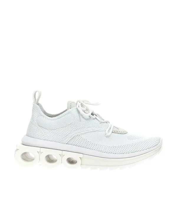 FERRAGAMO Logo Sports Sneakers - White