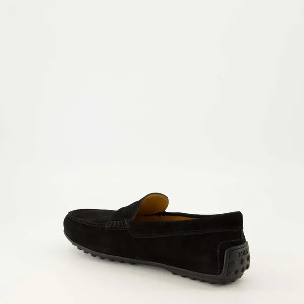 TOD'S City Gommino Driving Loafers - Black