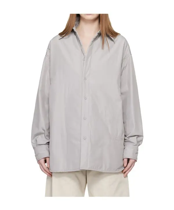 MAISON MARGIELA Long-sleeved Shirt With Embroidered Logo