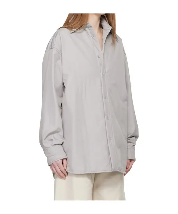MAISON MARGIELA Long-sleeved Shirt With Embroidered Logo