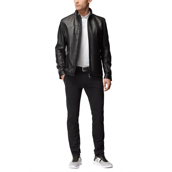 Hugo Boss Straight Fit Twill Casual Pants