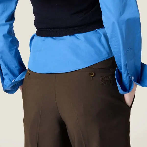 Miu Miu Straight-leg Tailored Trousers