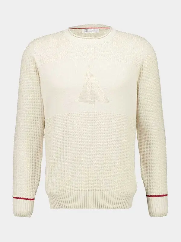 Brunello Cucinelli Long Sleeve Crewneck Jumper