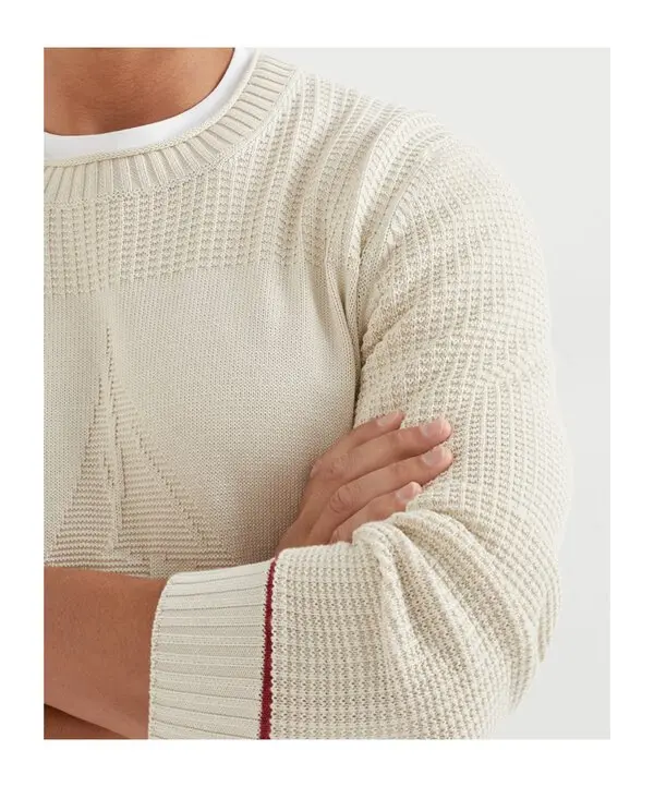 Brunello Cucinelli Long Sleeve Crewneck Jumper