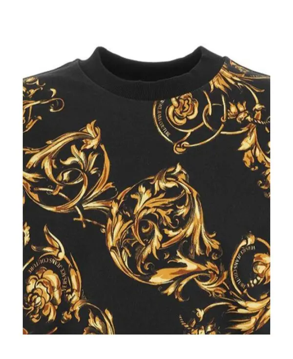 Versace Baroque Print Long Sleeve Sweatshirt