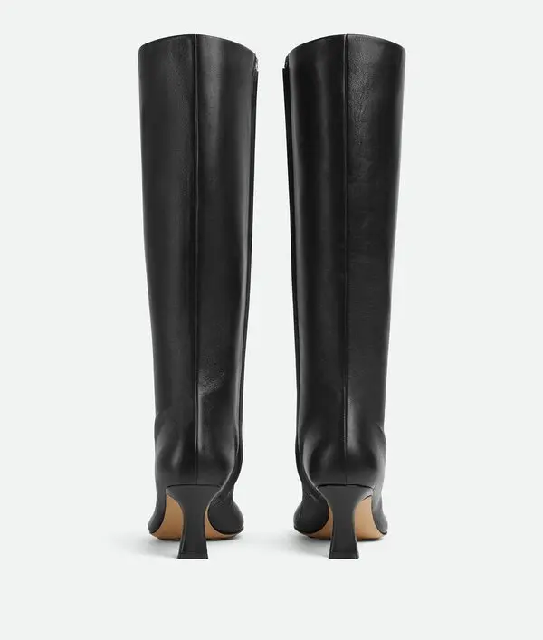 Bottega Veneta Rana Knee High Boots - Black