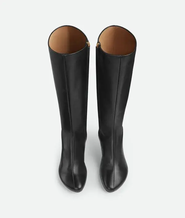 Bottega Veneta Rana Knee High Boots - Black