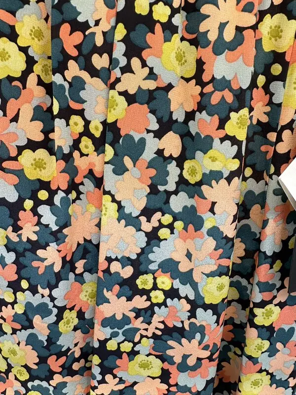 Max Mara Floral Pattern Casual Pants