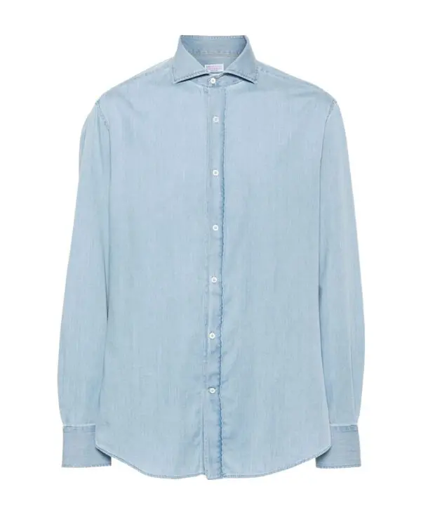 Brunello Cucinelli Buttoned Long-sleeved Shirt - No