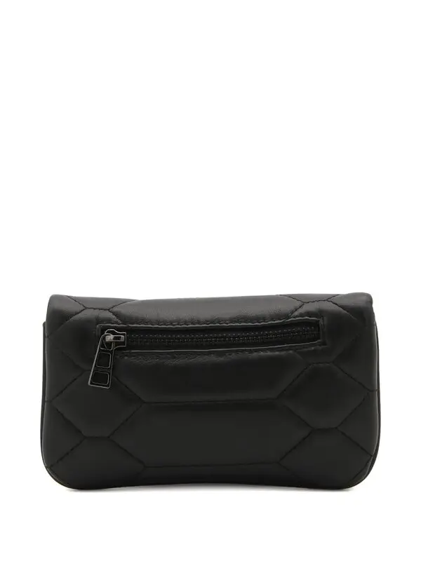 Zadig&Voltaire Quilted Strap-chain Shoulder Bag - Black