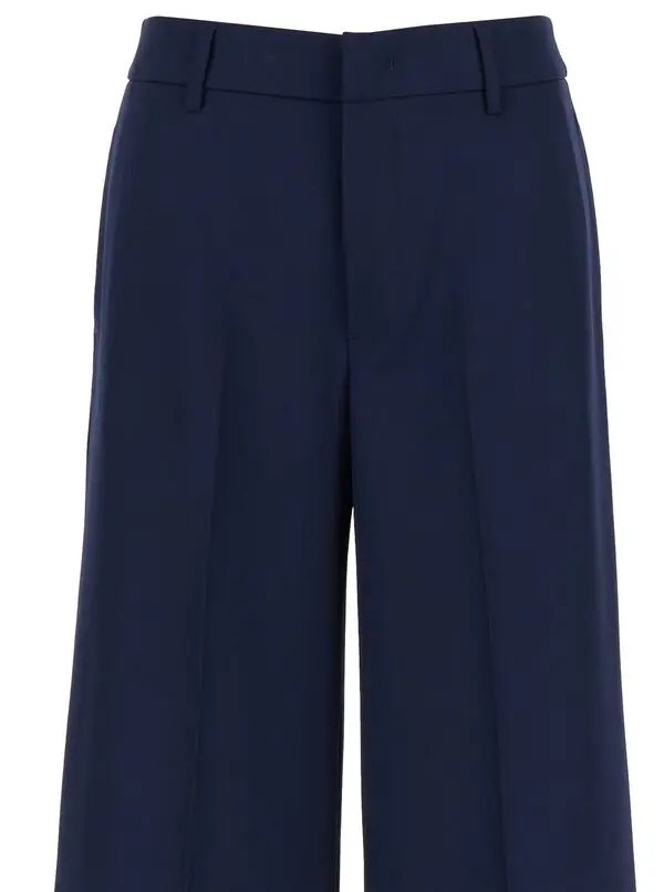 PT TORINO Lorenza High Waist Belted Wide Leg Pants