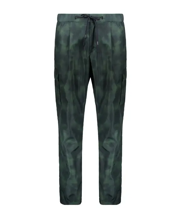 Herno Slim Fit Patterned Drawstring Pants