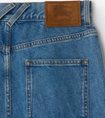 Burberry High Waist Bootcut Jeans