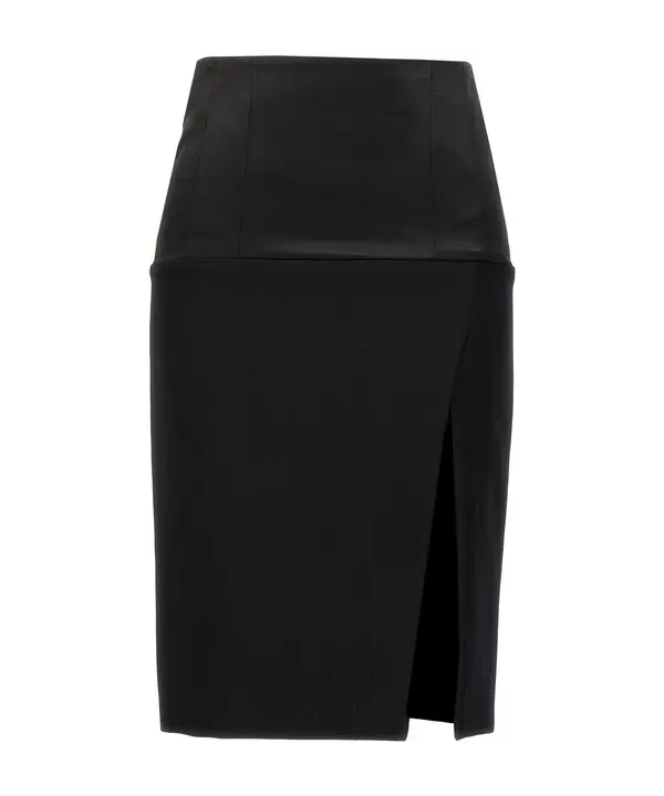 Givenchy Spliced Detail Skirt