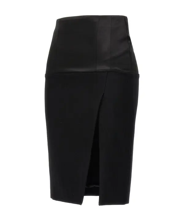 Givenchy Spliced Detail Skirt