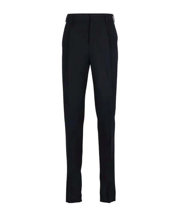 Givenchy Relaxed Fit Flannel Trousers