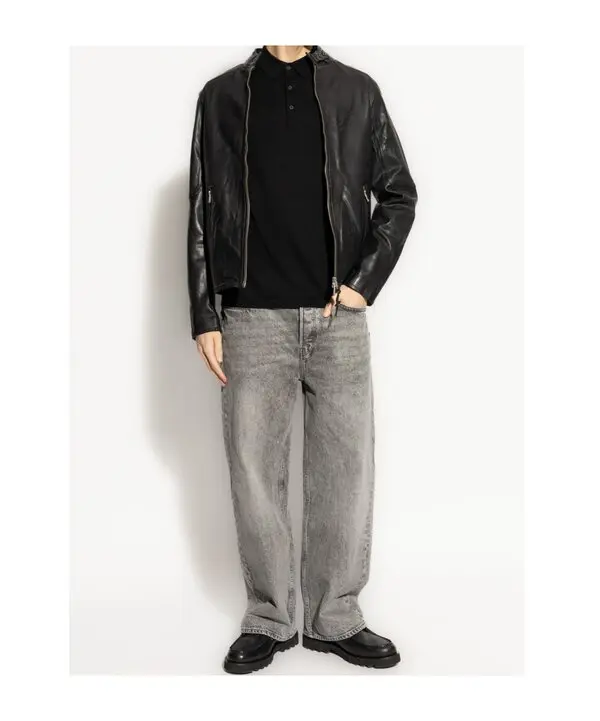 ALLSAINTS Classic Embroidered Polo Shirt