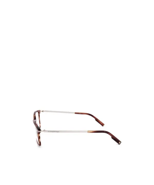 Zegna Rectangle Frame Eyeglasses