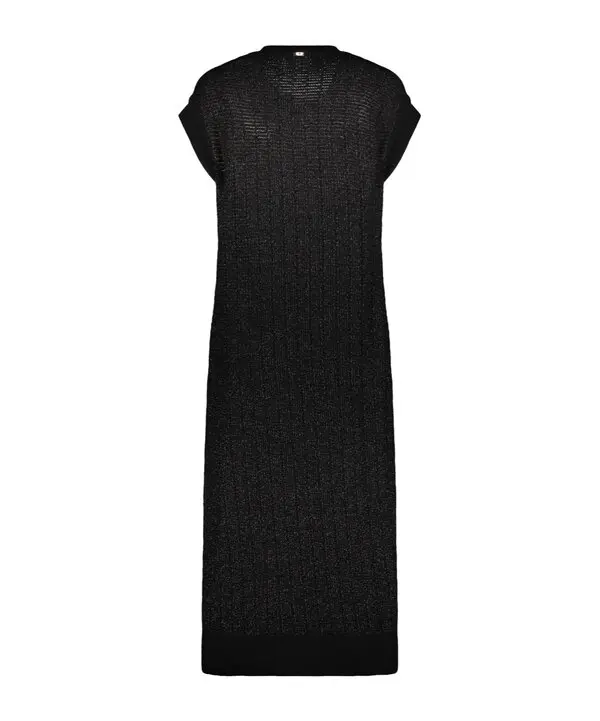 Herno Long Sleeveless Pocket Cardigan