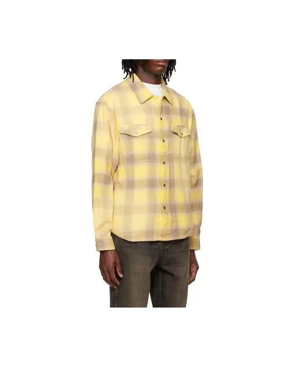 REPRESENT Vintage Flannel Pocket Shirt