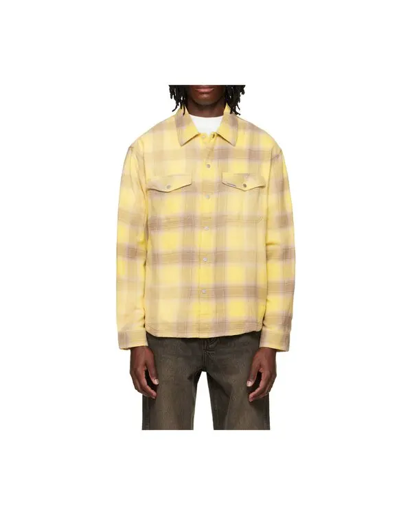 REPRESENT Vintage Flannel Pocket Shirt