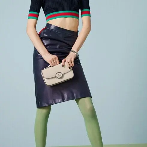 Gucci Double G Logo Mini Shoulder Bag
