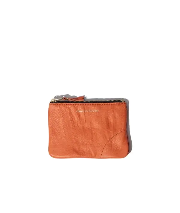 Comme Des Garçons Zip Wallet - Red