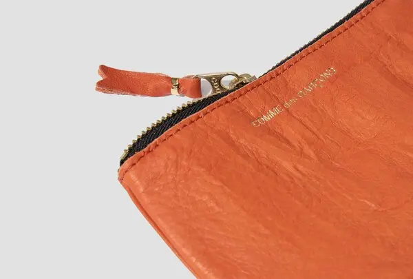 Comme Des Garçons Zip Wallet - Red