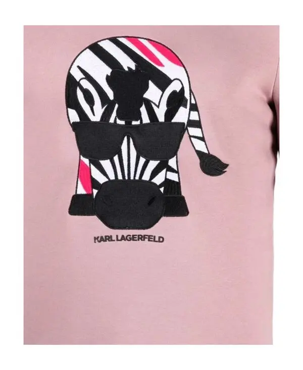 Karl Lagerfeld Zebra Logo Sweatshirt