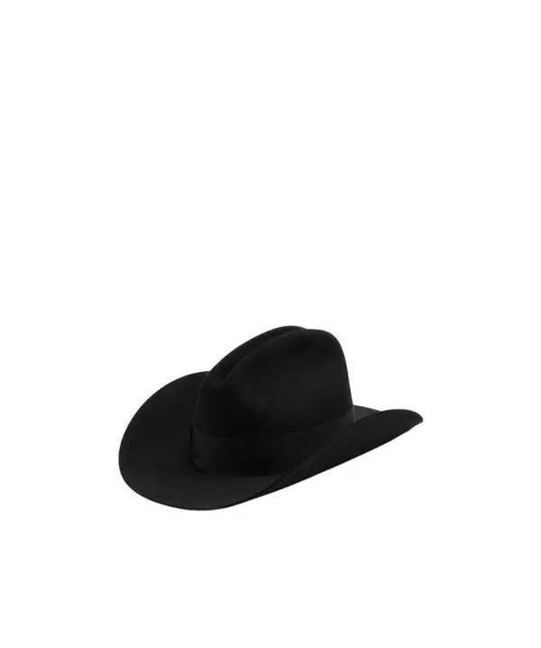 Gucci Embroidered Fedora Hat - Black