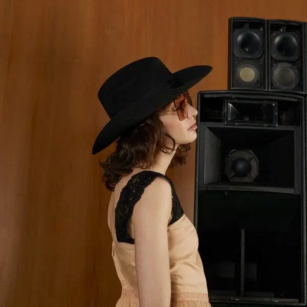Gucci Embroidered Fedora Hat