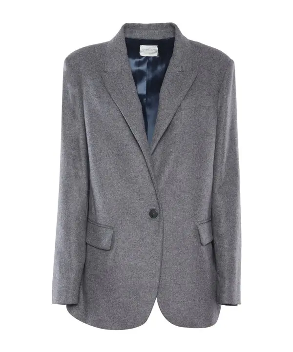 FORTE_FORTE Single Breasted Jacket - Gray