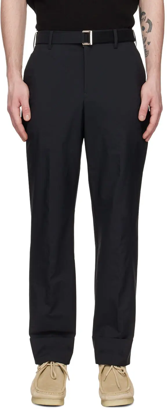Sacai Logo Casual Pants