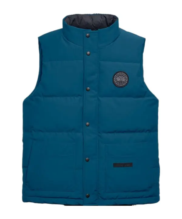 Canada Goose Label Down Vest - Wei Blue