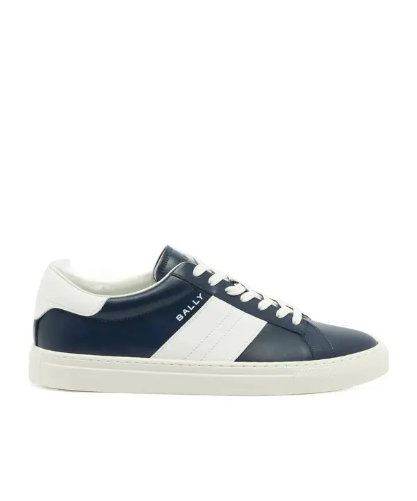 Bally Leather Sneakers - Blue