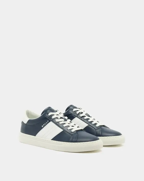 Bally Leather Sneakers - Blue
