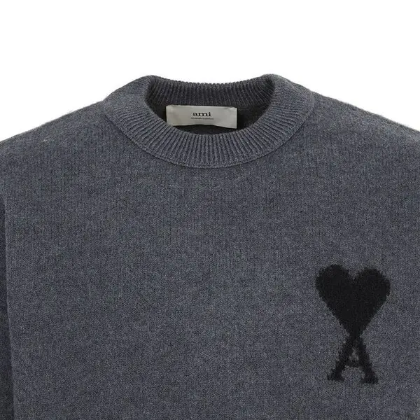 AMI Paris De Coeur Crewneck Jumper