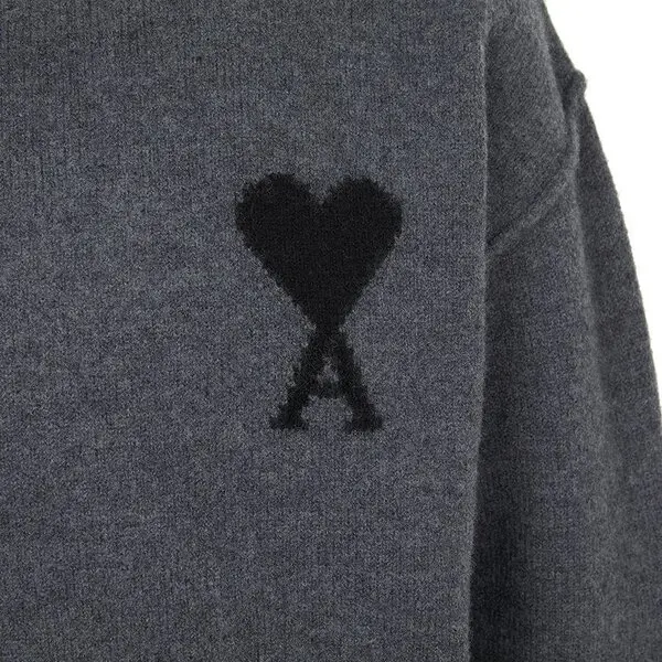 AMI Paris De Coeur Crewneck Jumper