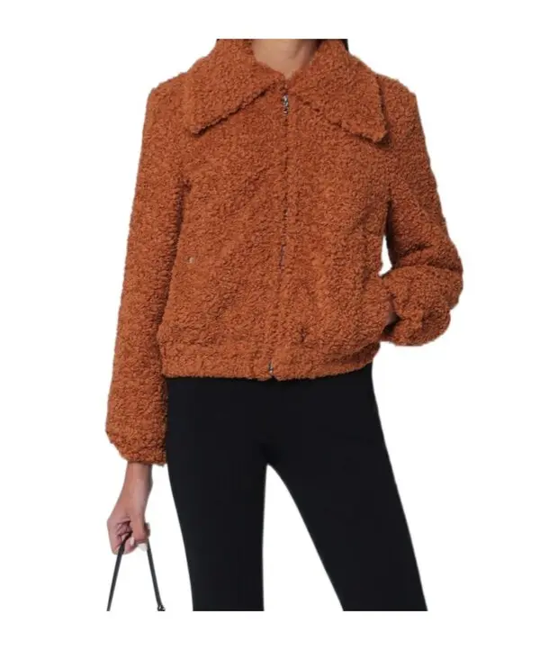 PATOU Textured Zip-up Coat