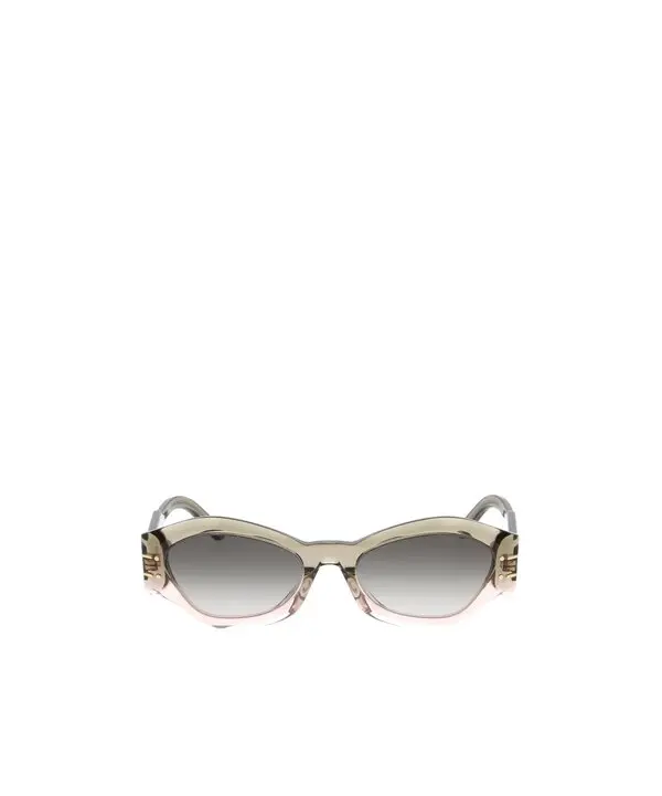 Dior Signature B1u Butterfly Frame Sunglasses - Gray