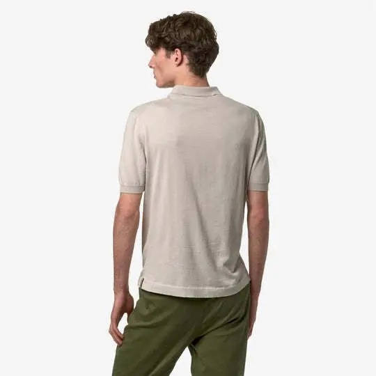 K-WAY Short Sleeve Polo Shirt - Nude